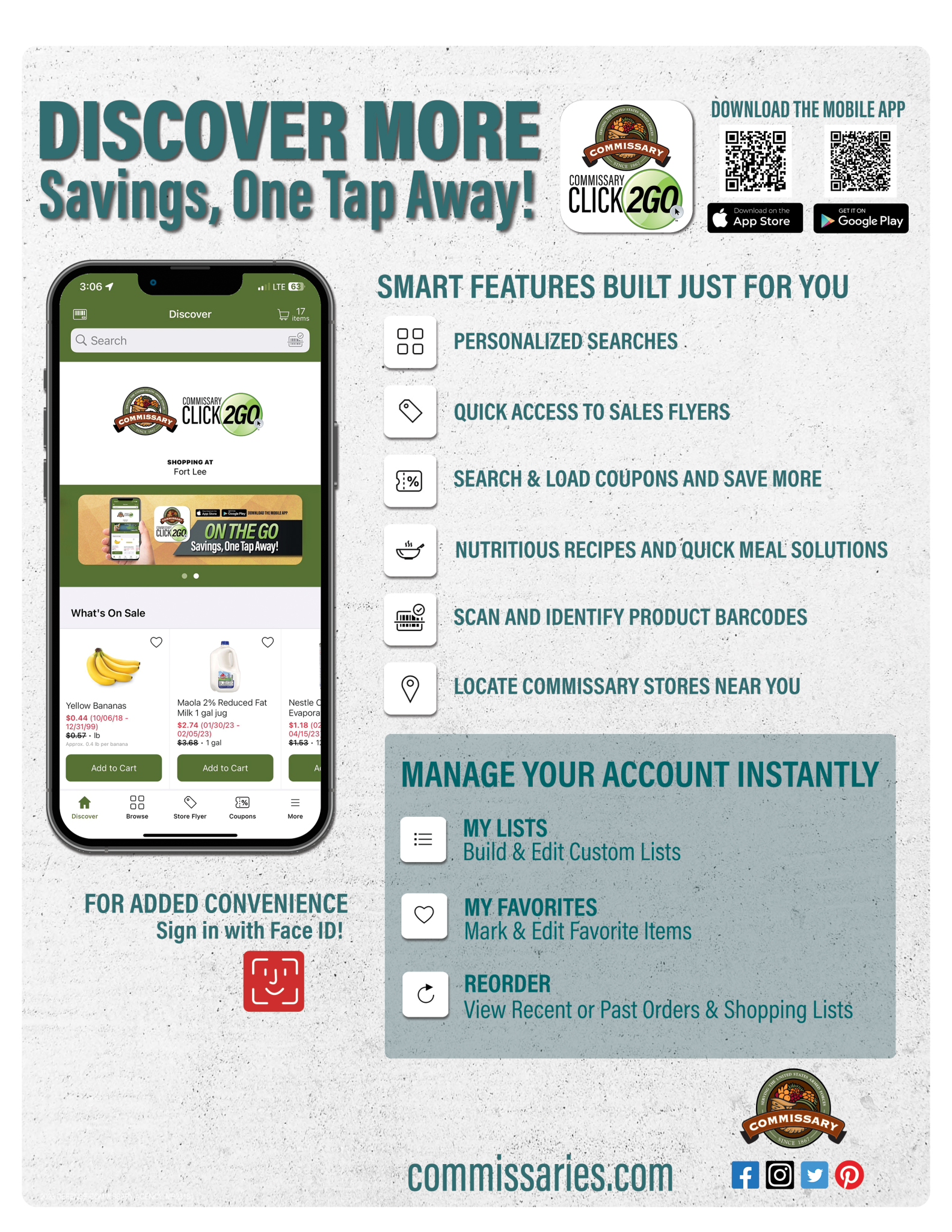 Download Mobile App - Defense Commissary Agency