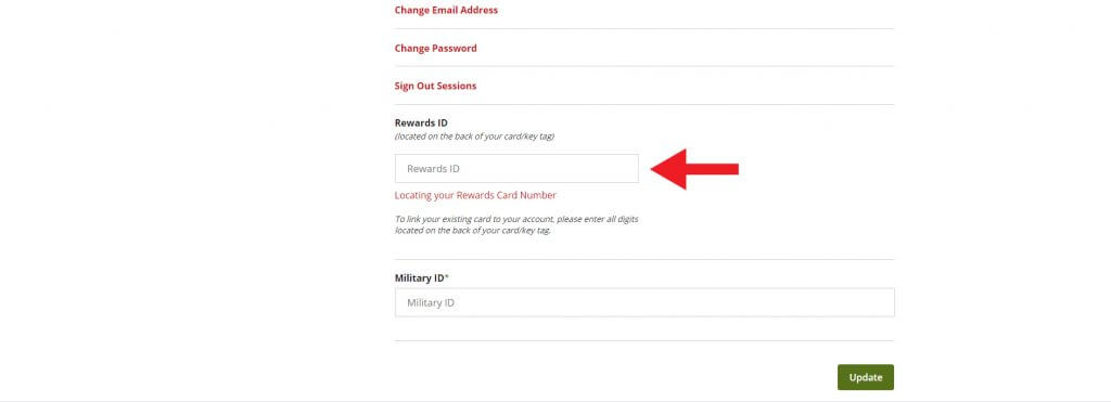 Rewards Card Activation - Defense Commissary Agency