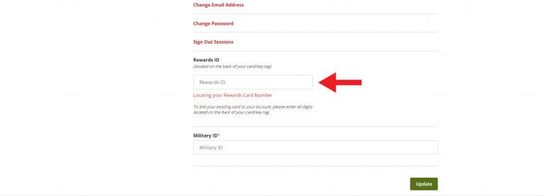 Rewards Card Activation - Defense Commissary Agency